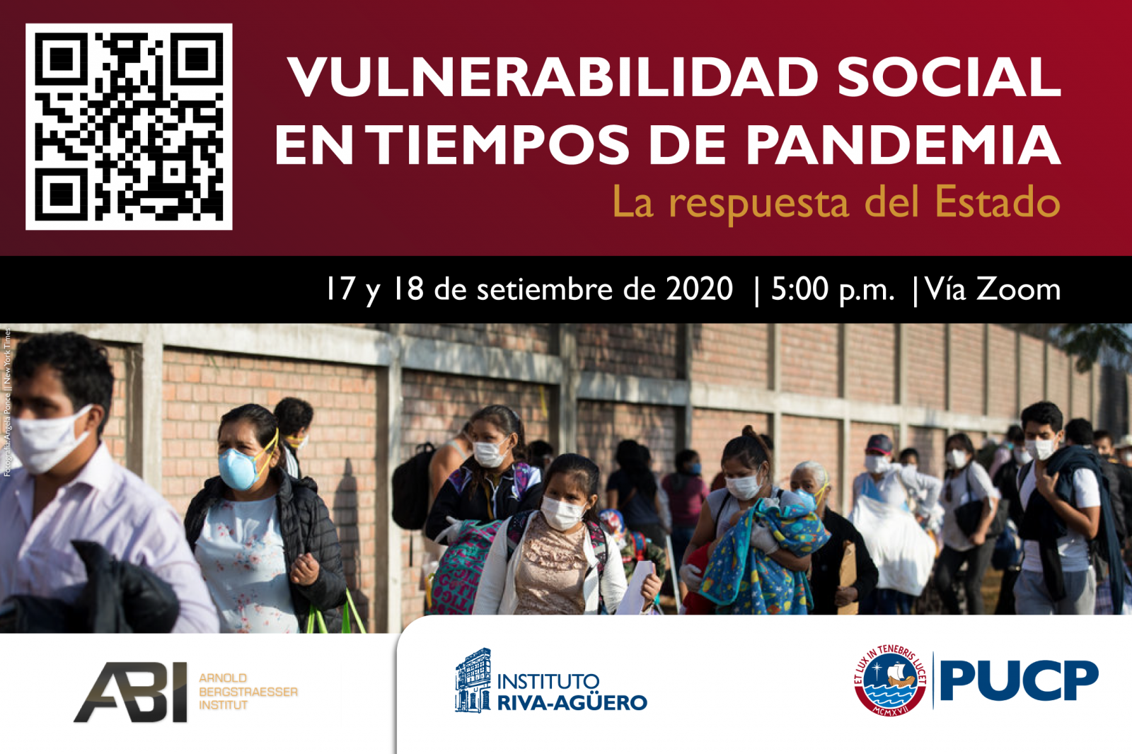 Seminario sobre “Vulnerabilidad social en tiempos de pandemia: la respuesta del Estado ...