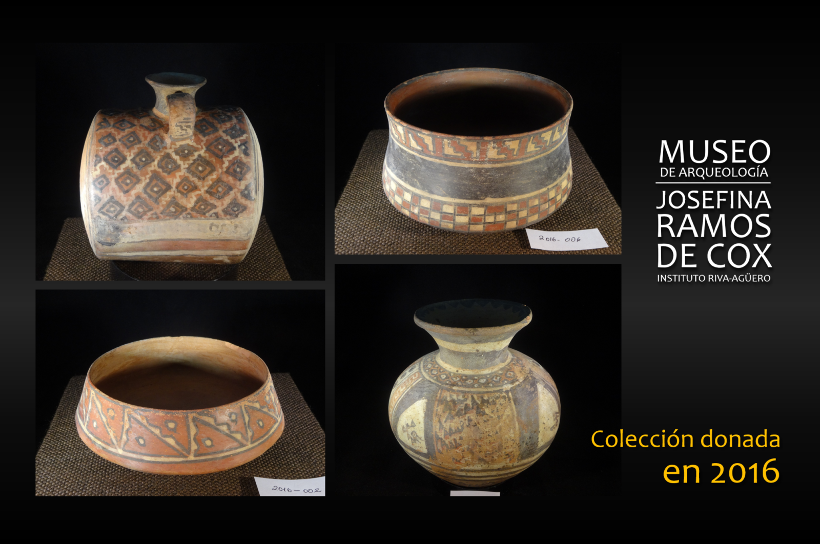 Nueva Donación para el Museo de Arqueología "Josefina Ramos de Cox ...