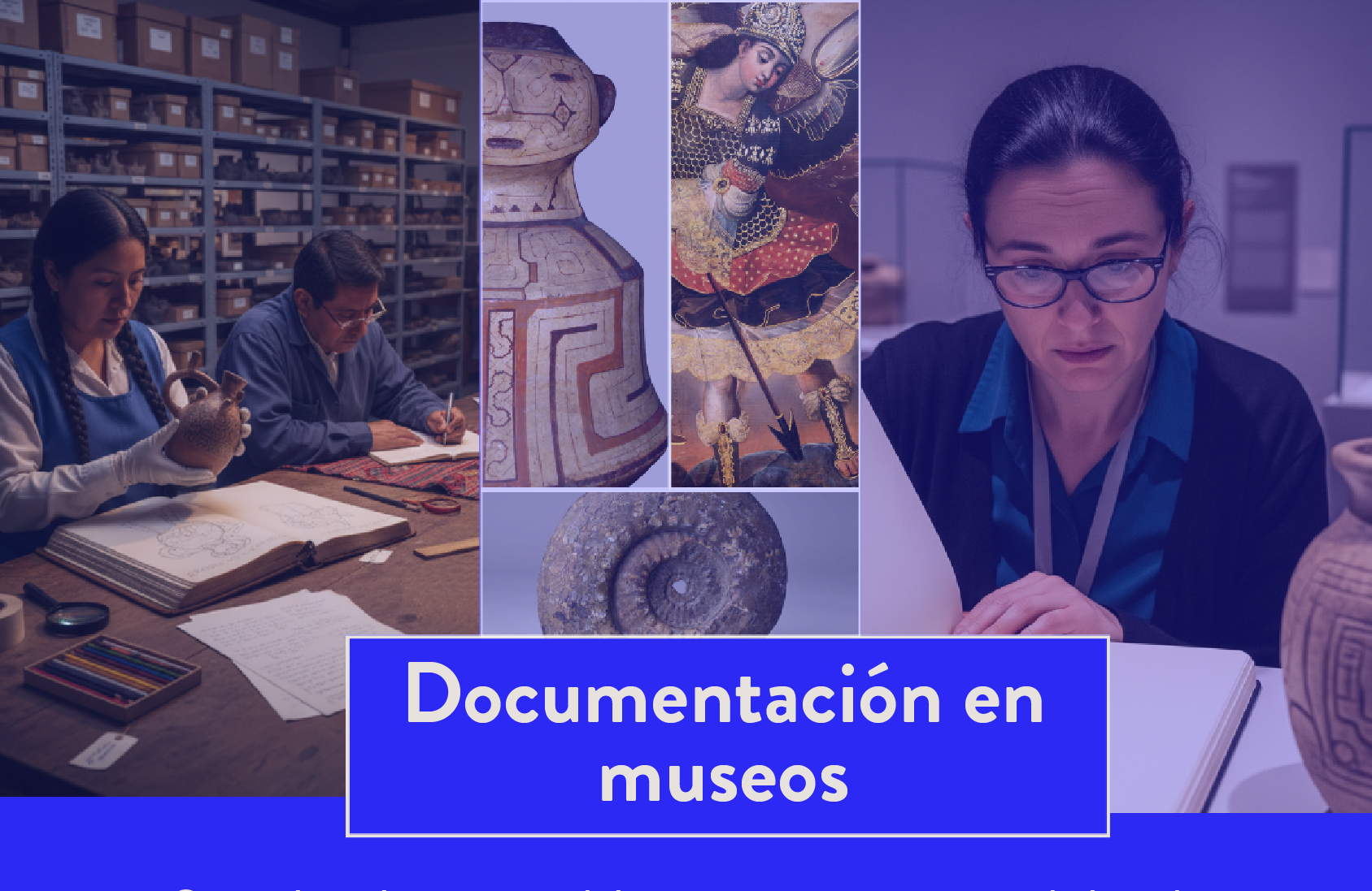 Curso: Documentación en Museos | Instituto Riva-Agüero – PUCPInstituto ...